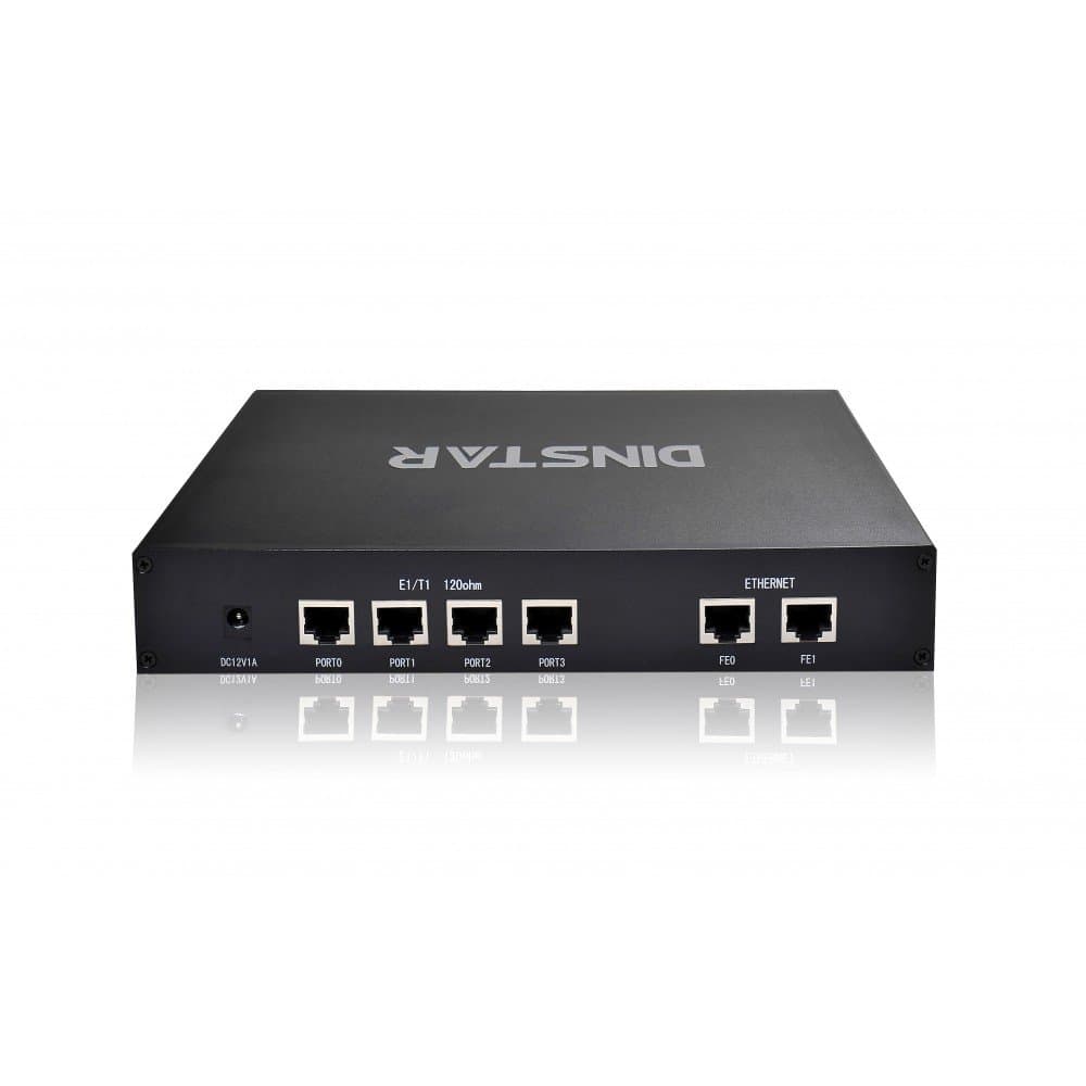 Dinstar MTG200 Digital (E1) Trunk Gateway- 4E1 | RapidBTS