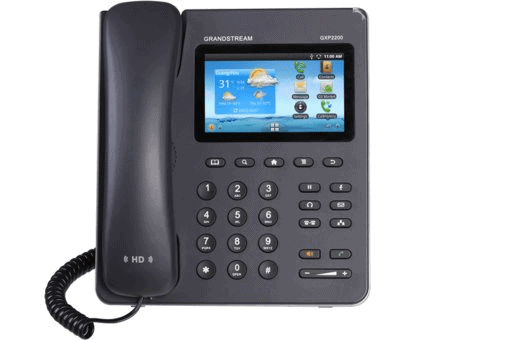 Grandstream GXP2200 Android Landline Phone with Touchscreen | RapidBTS