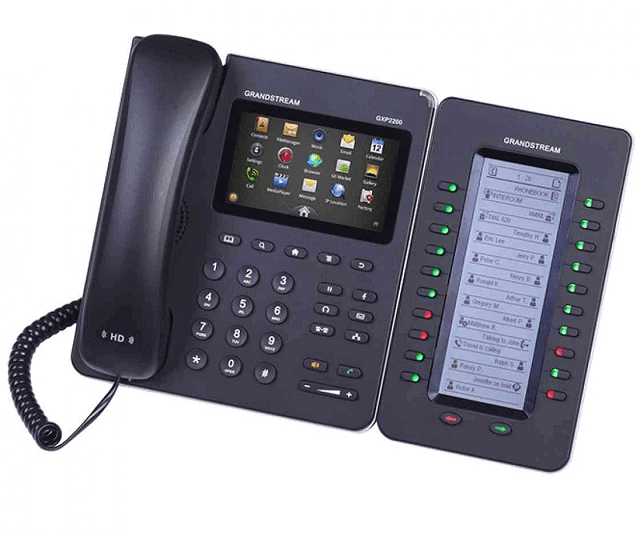Grandstream GXP2200 Android Landline Phone with Touchscreen | RapidBTS