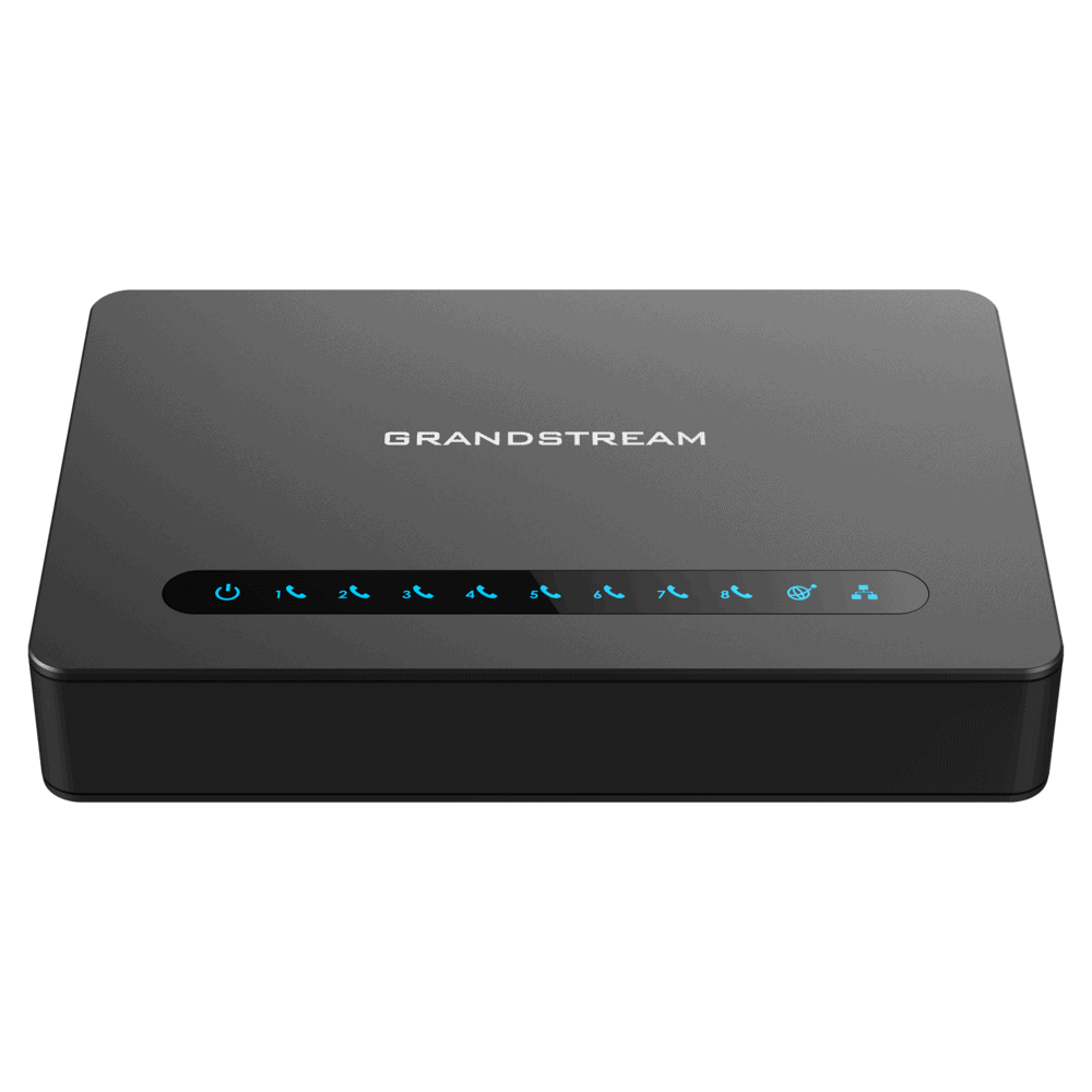 Grandstream HT818 8-Port Analog FXS VoIP Gateway with NAT Router | RapidBTS