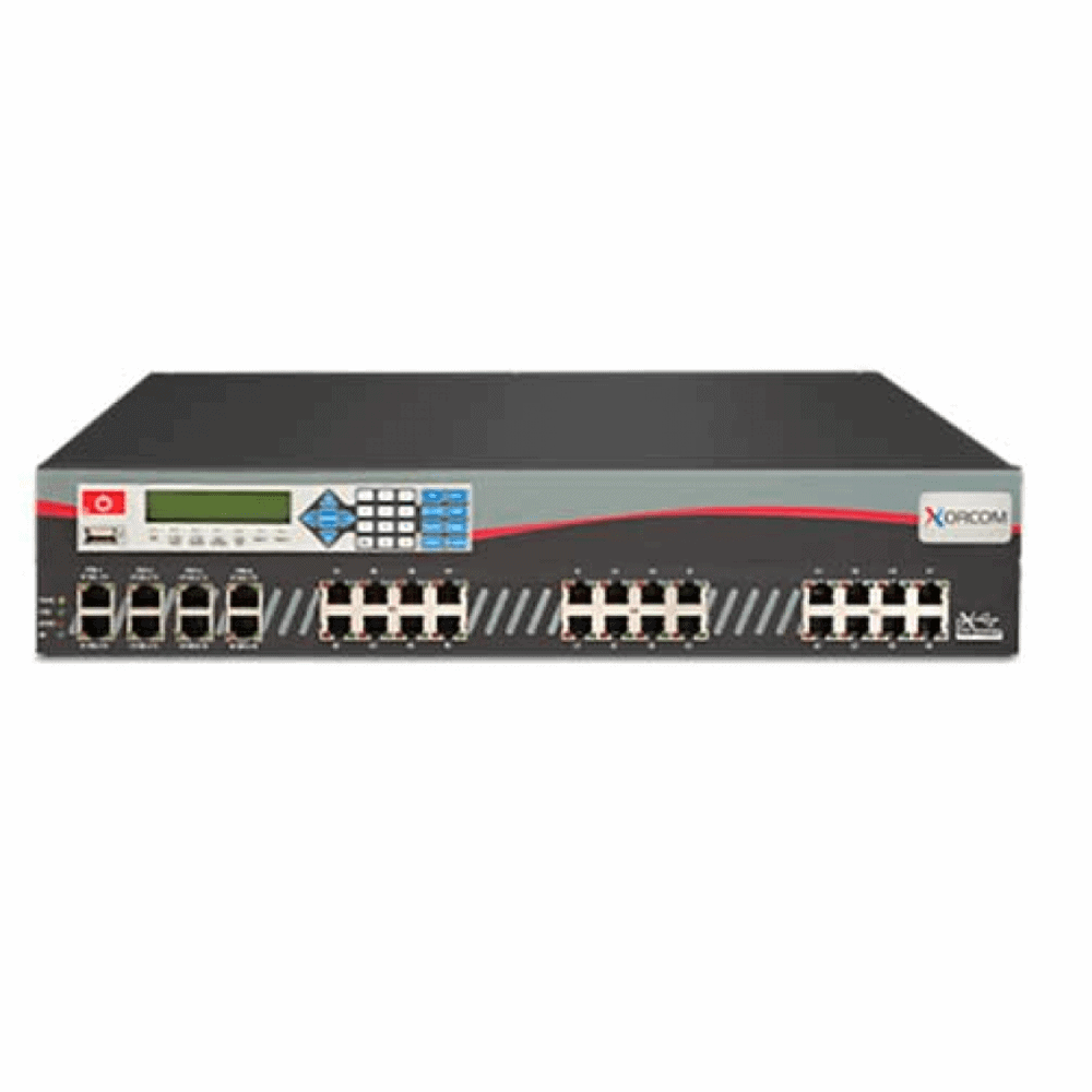 Xorcom CXE2000 IP PBX with CompletePBX – 1 PRI, 8 FXS, 8 FXO, 2U Case ...