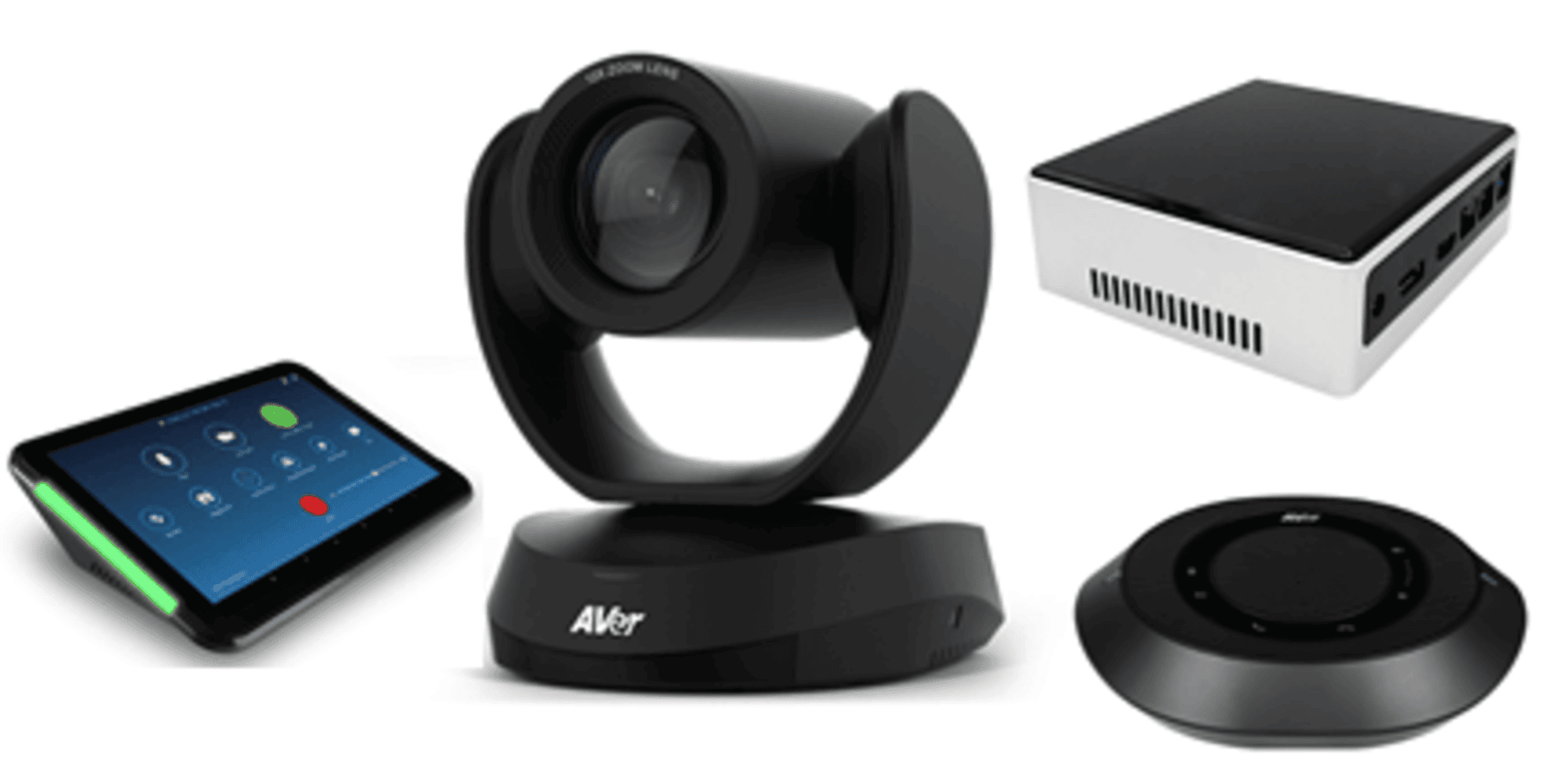 Zoom Room Kit with AVer VC520 Pro for Mid-to-Large Conference Rooms