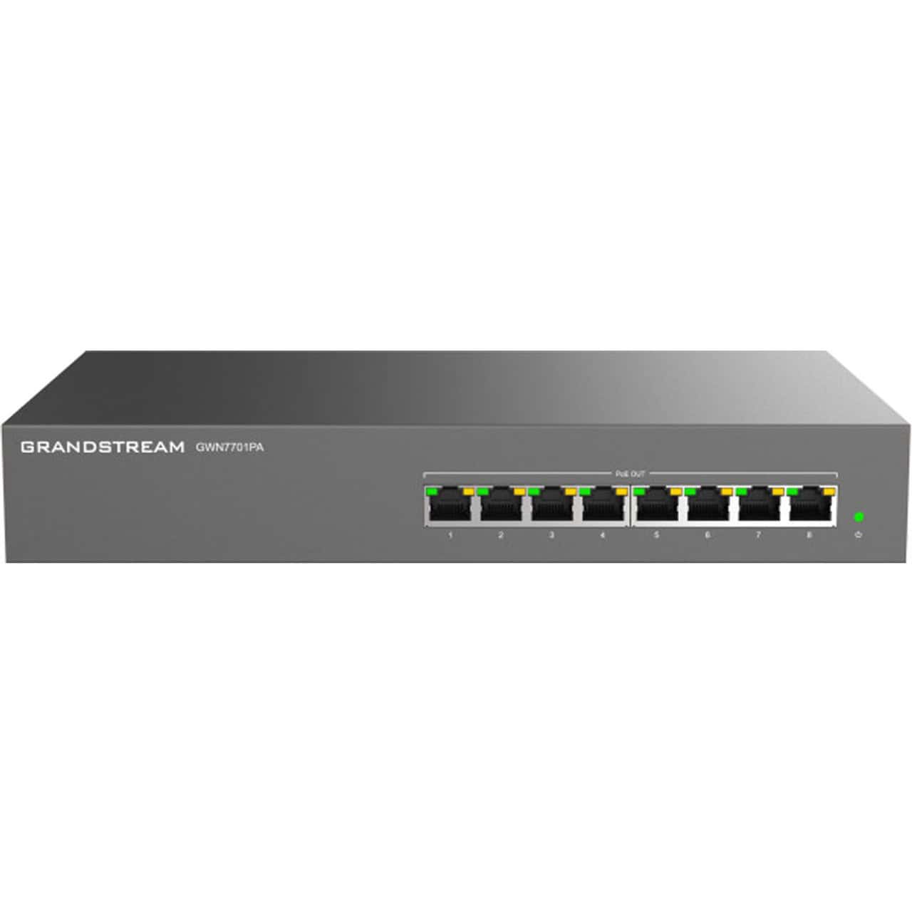 Grandstream GWN7701P Unmanaged 4-Port PoE+ Switch | RapidBTS