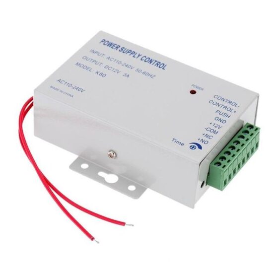 12V/3A DC Power Supply Control for Access Control | RapidBTS