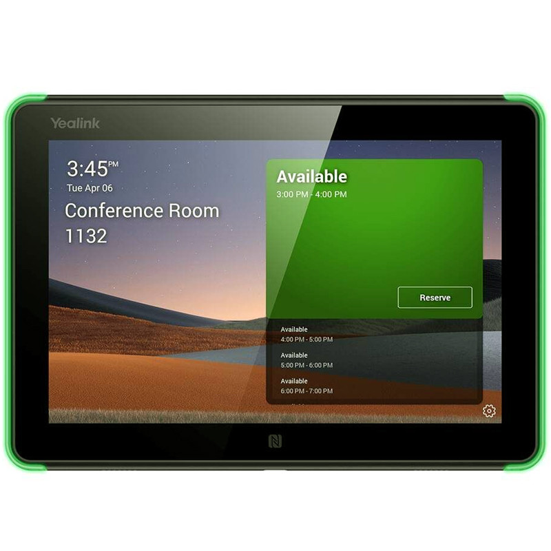 Yealink RoomPanel 8 inches | Scheduling Device for Zoom Rooms | RapidBTS