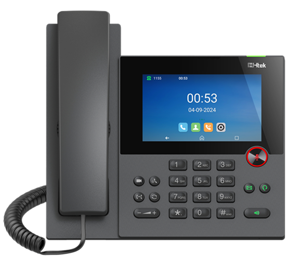 Htek UCV10 Lite Touch-Screen Business IP Phone | RapidBTS
