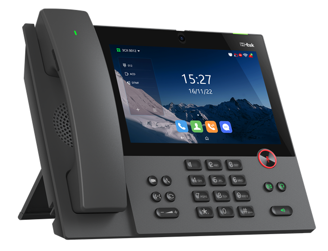 Htek UCV50 Pro Smart Video IP Phone | RapidBTS