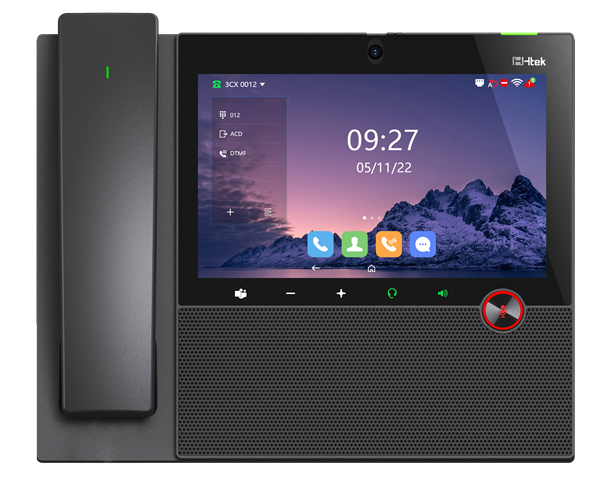 Htek UCV52 Pro Smart Video IP Phone | RapidBTS